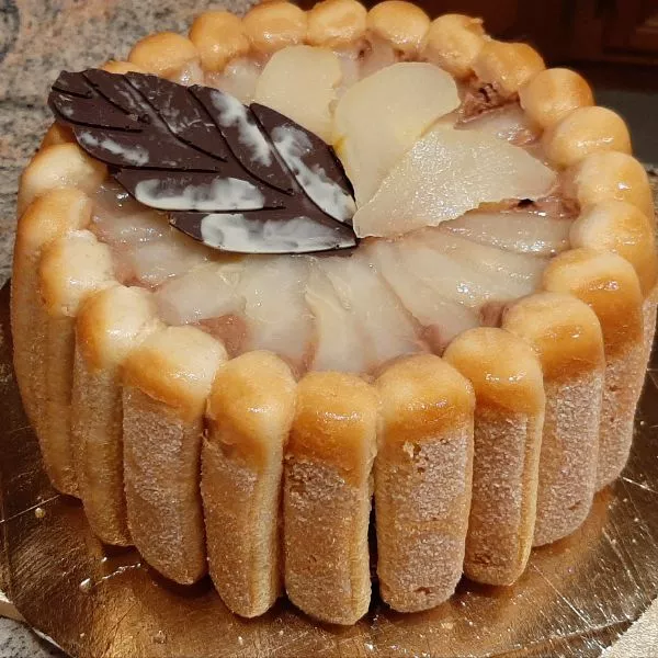 Charlotte poires / chocolat | Guy Demarle