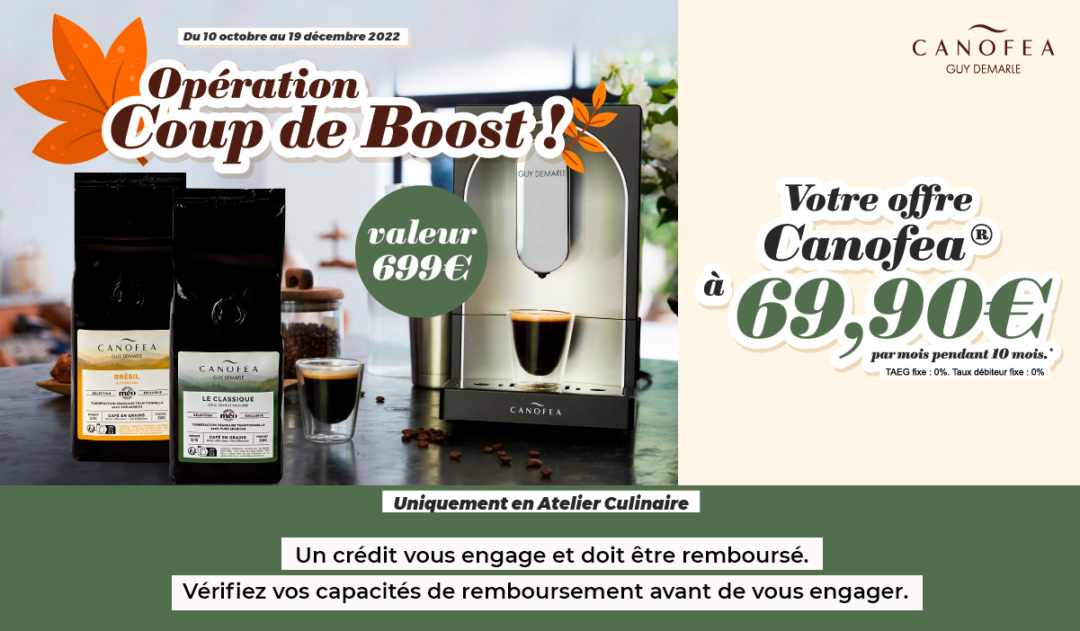 Machine à café Canofea - Recettes, actualités et ateliers café