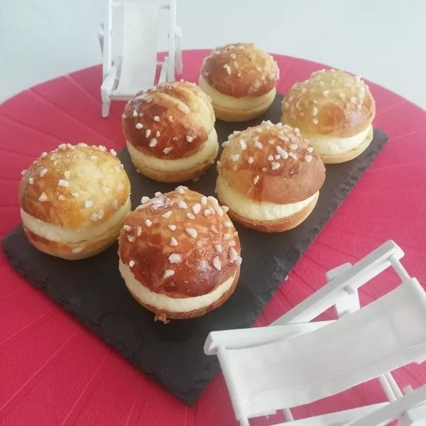 Minis Tropéziennes - Recette i-Cook'in | Guy Demarle