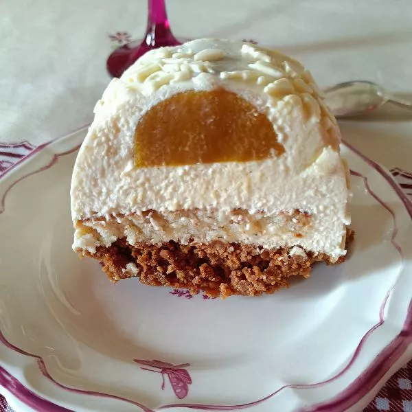 Bûche vanille insert mangue | Guy Demarle