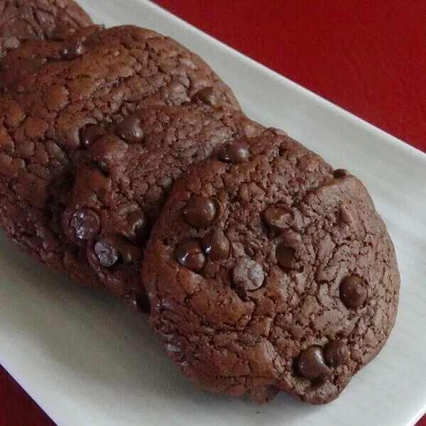 Cookies tout chocolat (20 portions) - Recette i-Cook'in | Guy Demarle