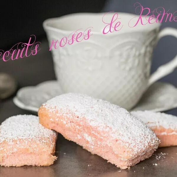 Biscuits roses de Reims - Recette i-Cook'in | Guy Demarle