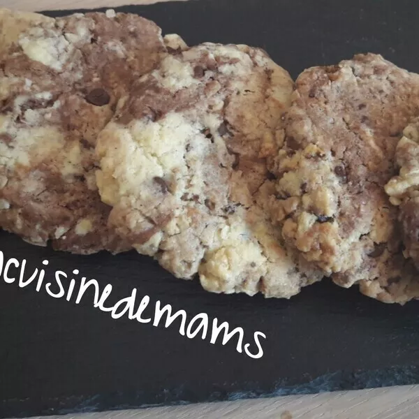 Cookies express choco noix de coco - Recette i-Cook'in | Guy Demarle