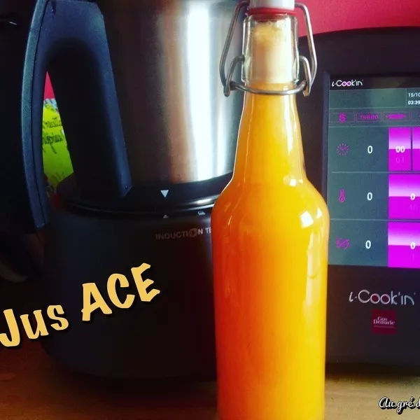 Jus ACE (orange,citron,carotte) - Recette i-Cook'in | Guy Demarle