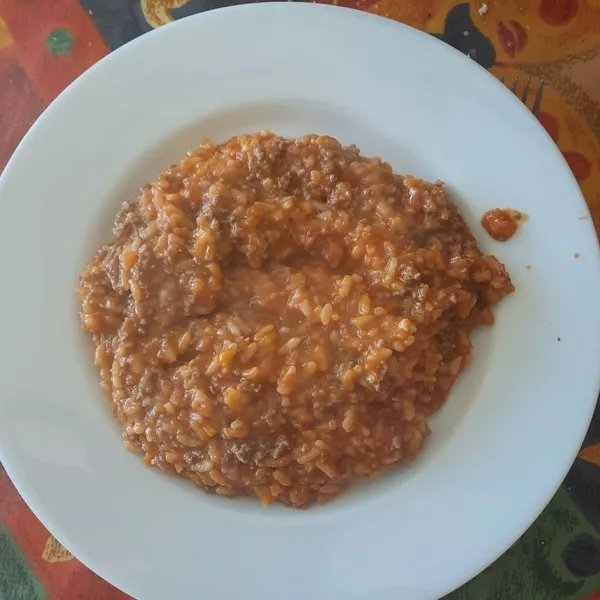 Risotto à la viande hachée - Recette i-Cook'in | Guy Demarle