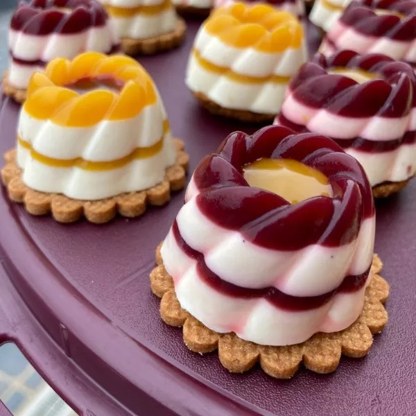 Panna cotta mini-spirales | Guy Demarle