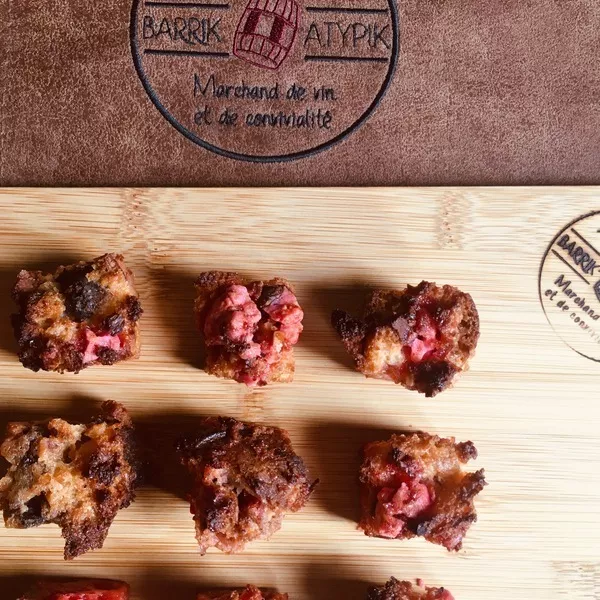 cubes de pain perdu aux pralines - Recette i-Cook'in | Guy Demarle