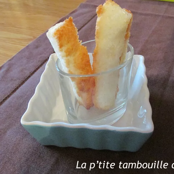 Fingers noix de coco chocolat blanc | Guy Demarle