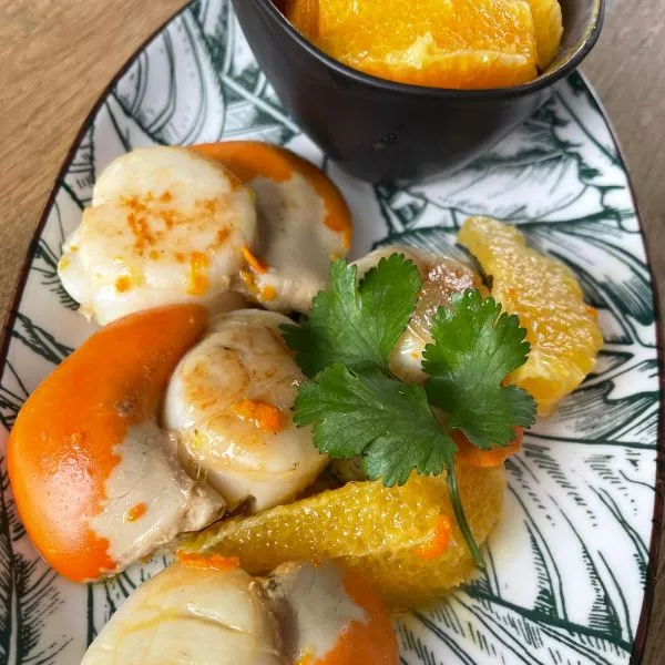 Noix de saint-jacques aux agrumes | Guy Demarle