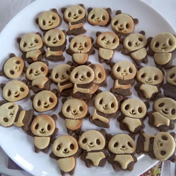 cookies panda - Recette i-Cook'in | Guy Demarle