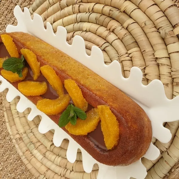 Cake savarin orange & chocolat - Recette i-Cook'in | Guy Demarle