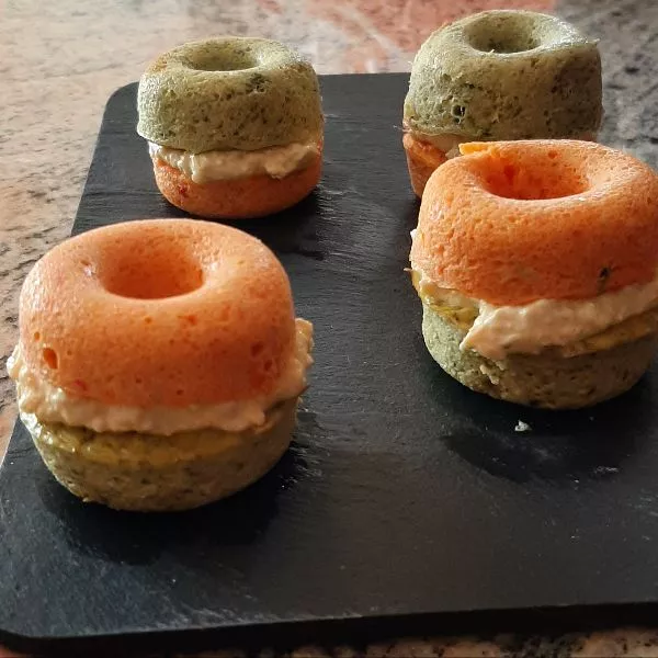 mini donuts flan de légumes | Guy Demarle