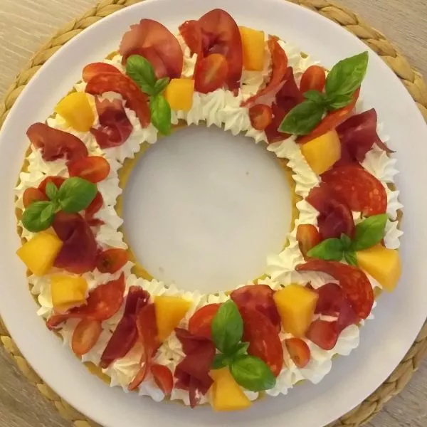 Couronne printanière salée | Guy Demarle