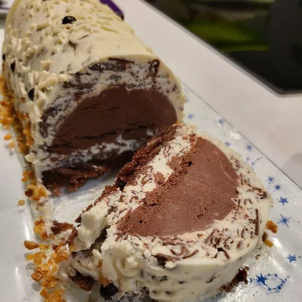 Bûche stracciatella | Guy Demarle