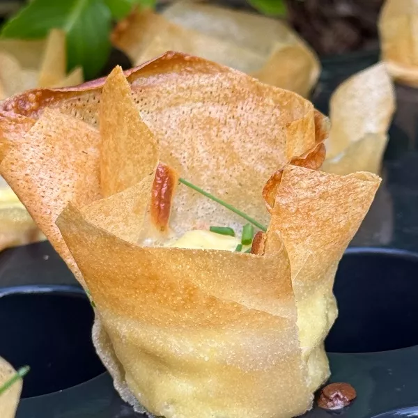 Les croustillants de brick au fromage frais | Guy Demarle