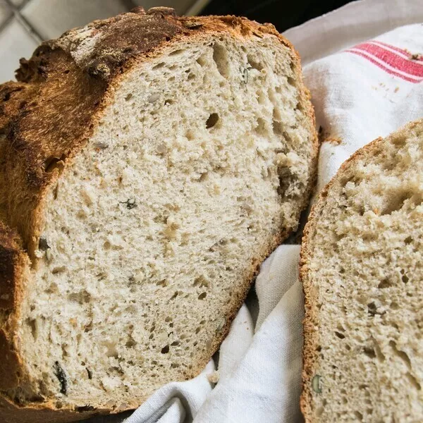 Pain blanc sur poolish - Recette i-Cook'in | Guy Demarle