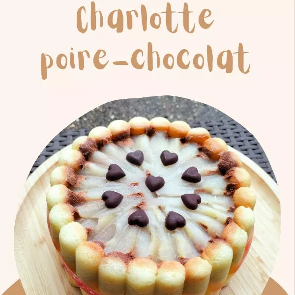 Charlotte poire chocolat #glutenfree #plvfree | Guy Demarle