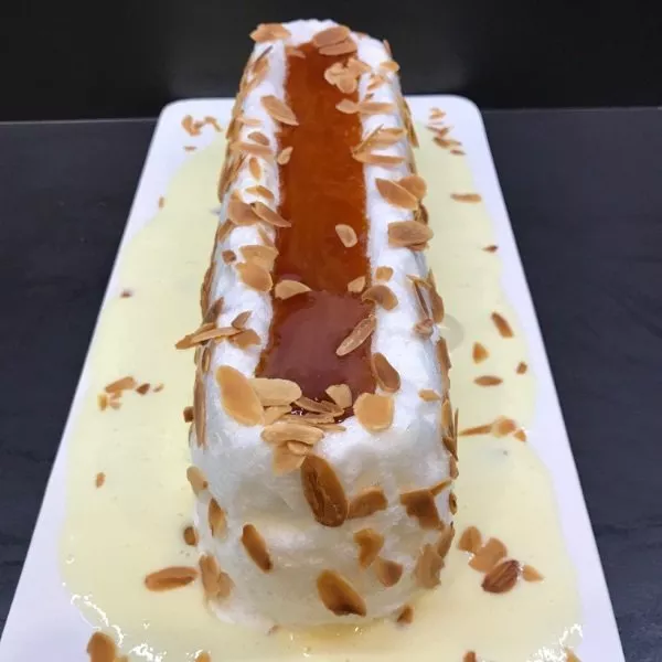 Bûche comme une île flottante | Guy Demarle