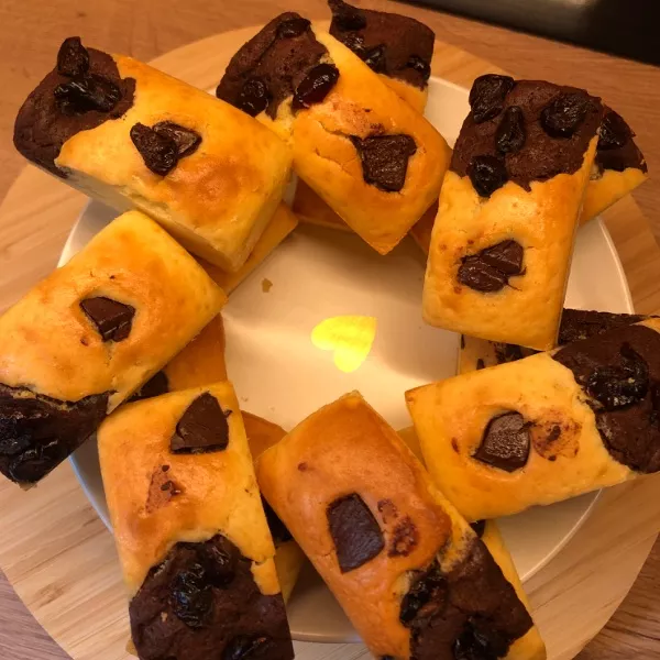 Duo choco/cranberries | Guy Demarle