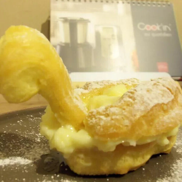 Cygnes à la crème pâtissière - Recette i-Cook'in | Guy Demarle