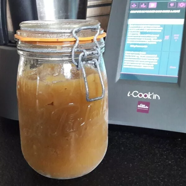 COMPOTE DE POMMES SANS SUCRE AJOUTÉ - Recette i-Cook'in | Guy Demarle