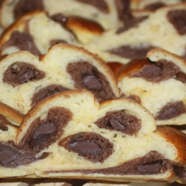 Brioche bicolore - Recette i-Cook'in | Guy Demarle