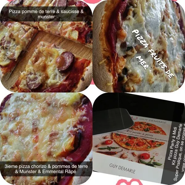 Multi-pizzas - Recette i-Cook'in | Guy Demarle