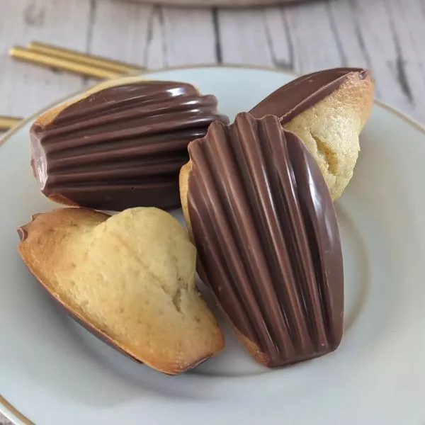 Madeleines coques chocolat | Guy Demarle
