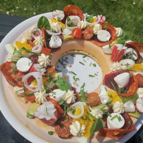 Ma couronne estivale (Dude) - Recette i-Cook'in | Guy Demarle