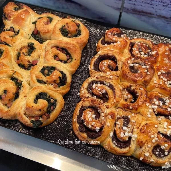 Escargots épinards et chinois chocolat | Guy Demarle