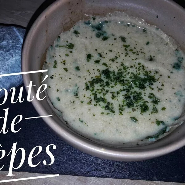Velouté de cèpes - Recette i-Cook'in | Guy Demarle