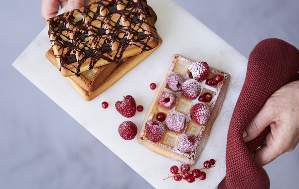 Gaufres sucrées aux fruits de saison | Guy Demarle